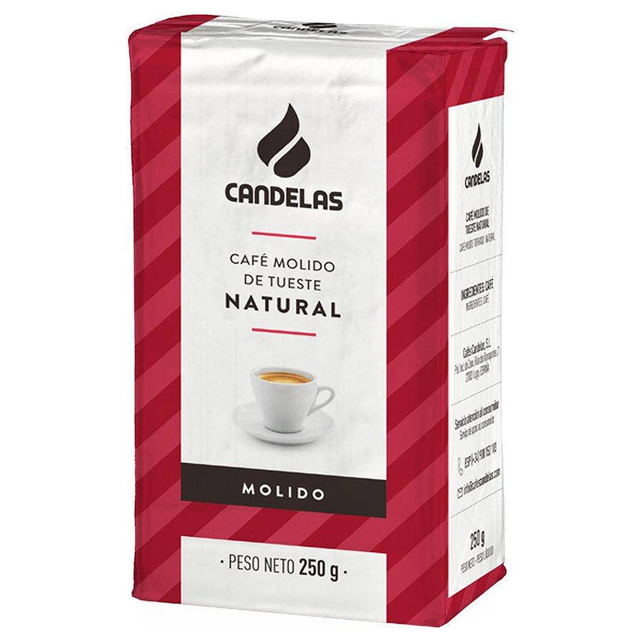 Café Molido Natural (Candelas) paquete de 250g - Mercocaribe | Pinar ...