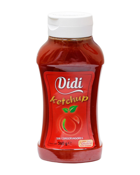 Ketchup Natural (Didi) Pet 560g - Mercocaribe | Pinar del Río