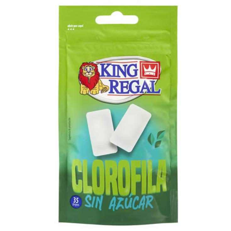 Chicle Clorofila - Sin Azucar (King Regal) 45g - 35 Grageas ...