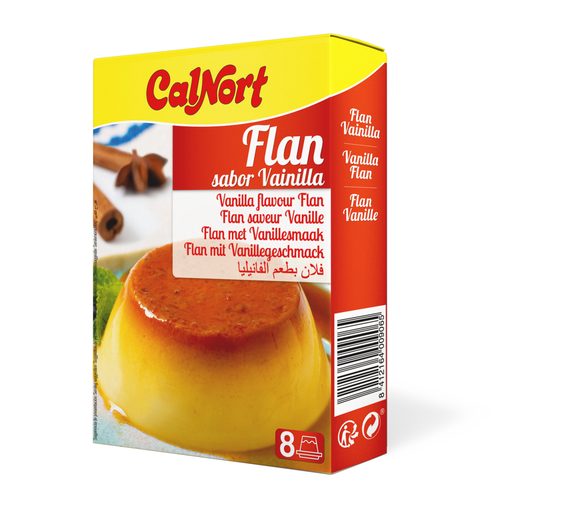 Flan Sabor Vainilla (Calnort) 130g - Mercocaribe | Pinar del Río